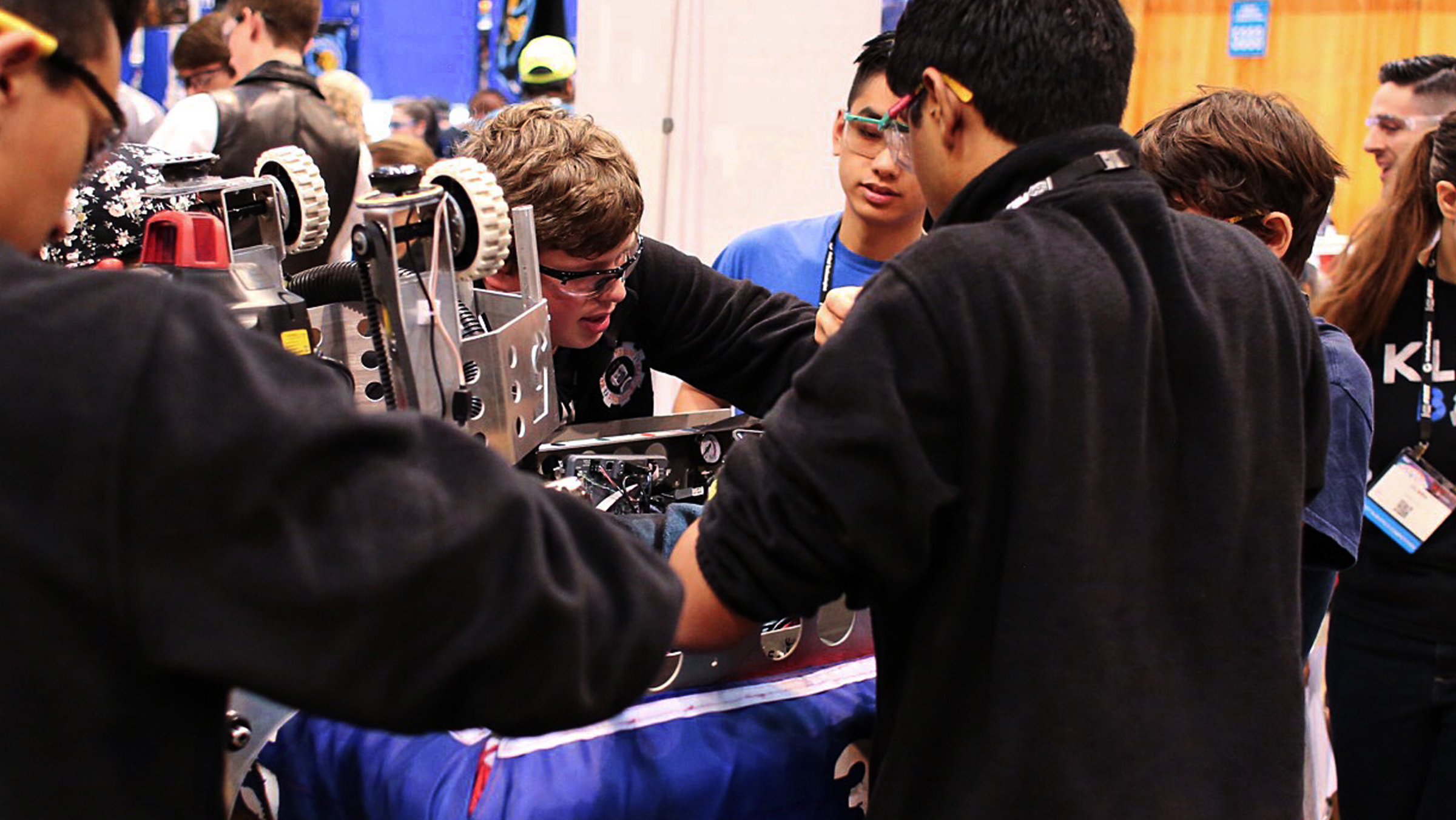 2017 FIRST Robotics Competition STEAMWORKS Game Animation